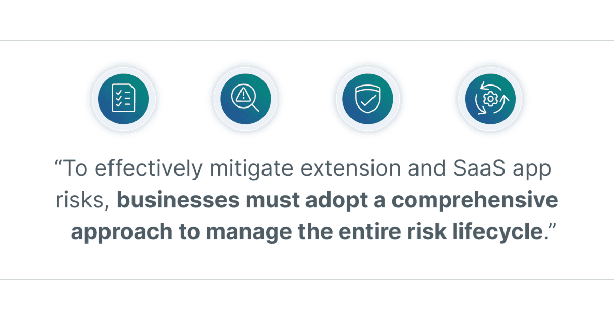 Browser Extension Risk Report: High # Risks for SaaS Data
